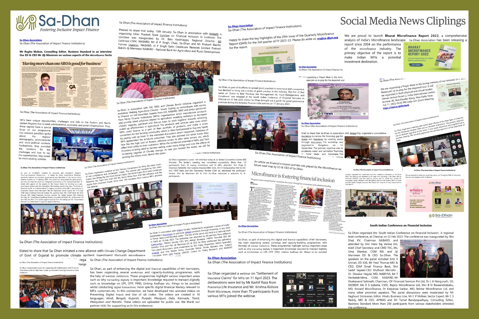 Media Coverage – Sa-Dhan